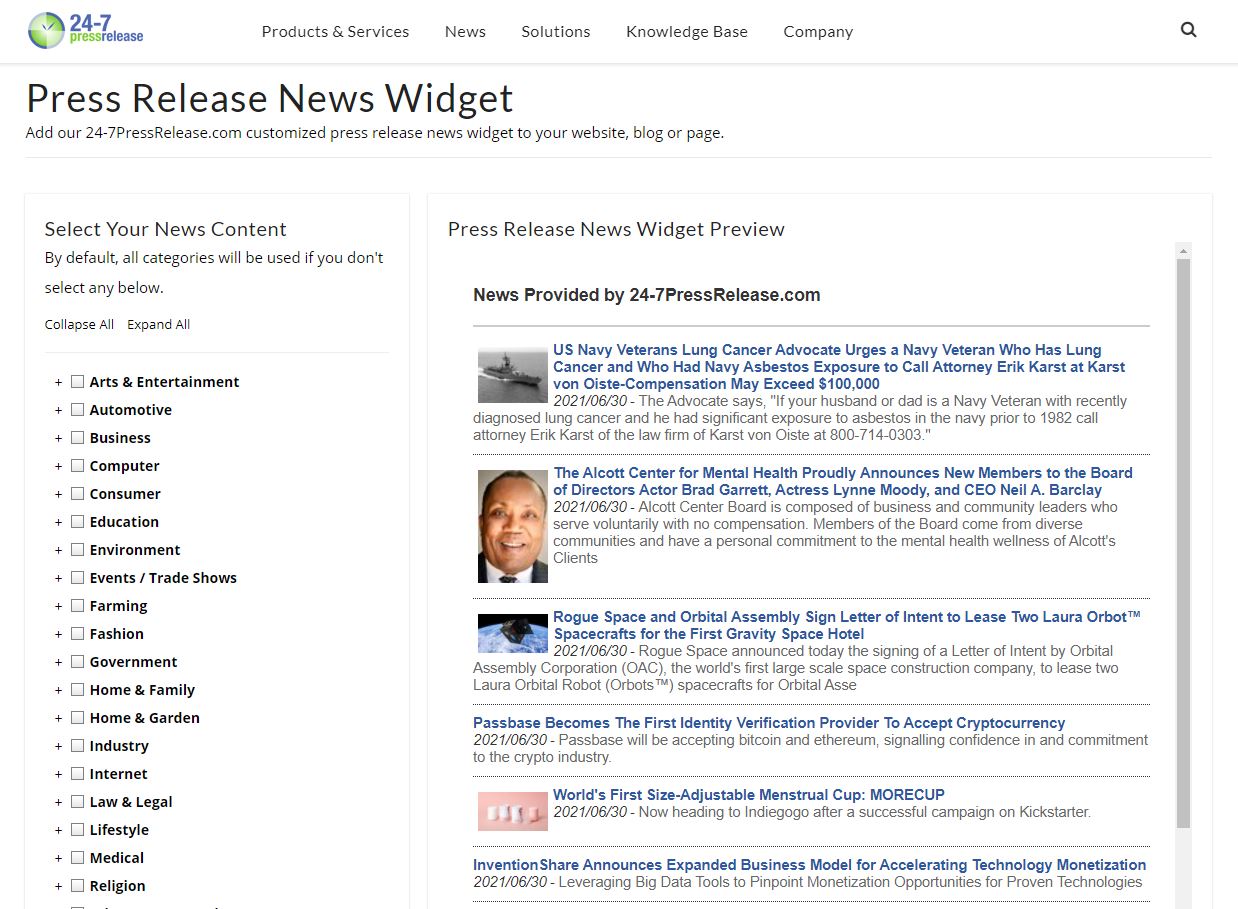 Top 5 [Free] News Widgets for Your Website